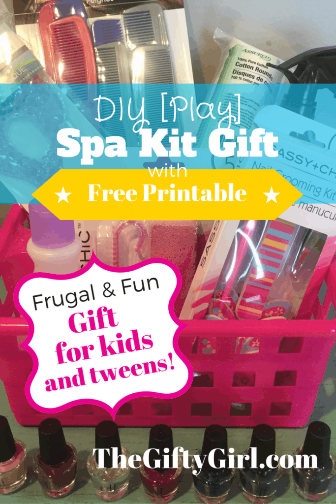 Play Spa Kit: Gift for kids and tweens! ~ The Gifty Girl