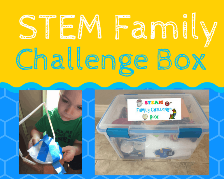 STEM Gift: Family Challenge Box ~ The Gifty Girl