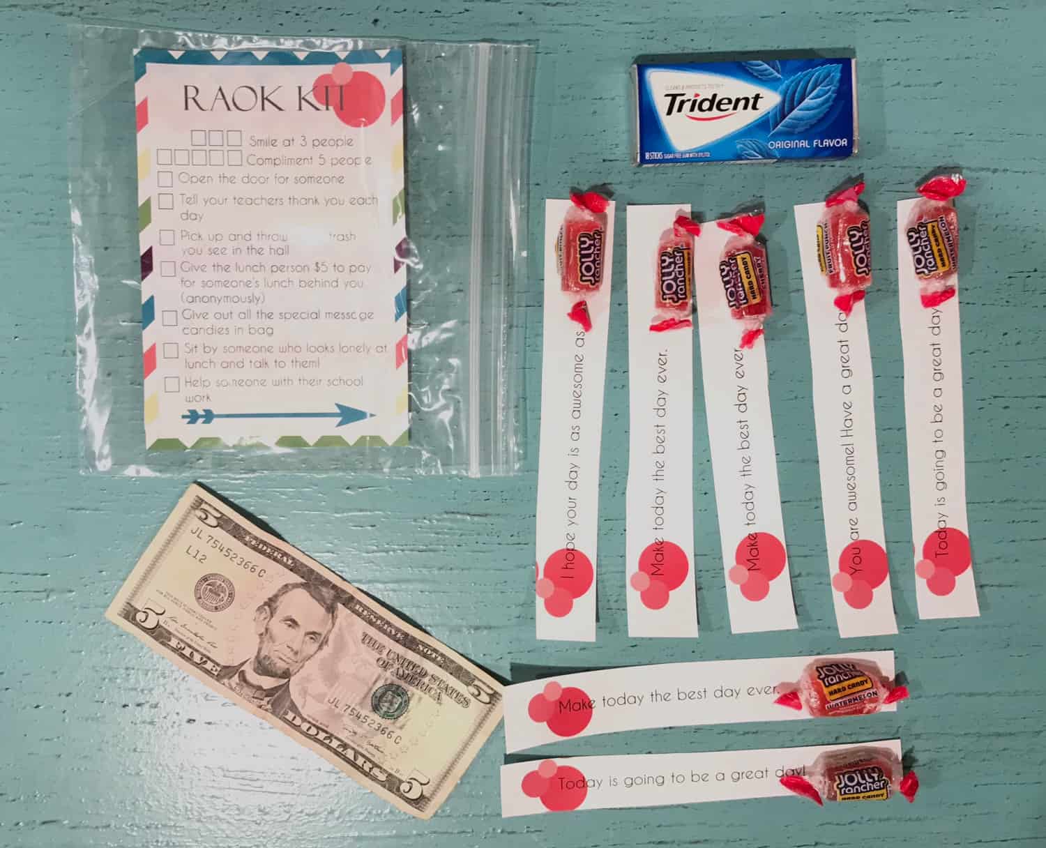 Random Acts of Kindness Kits for Kids! ~ The Gifty Girl