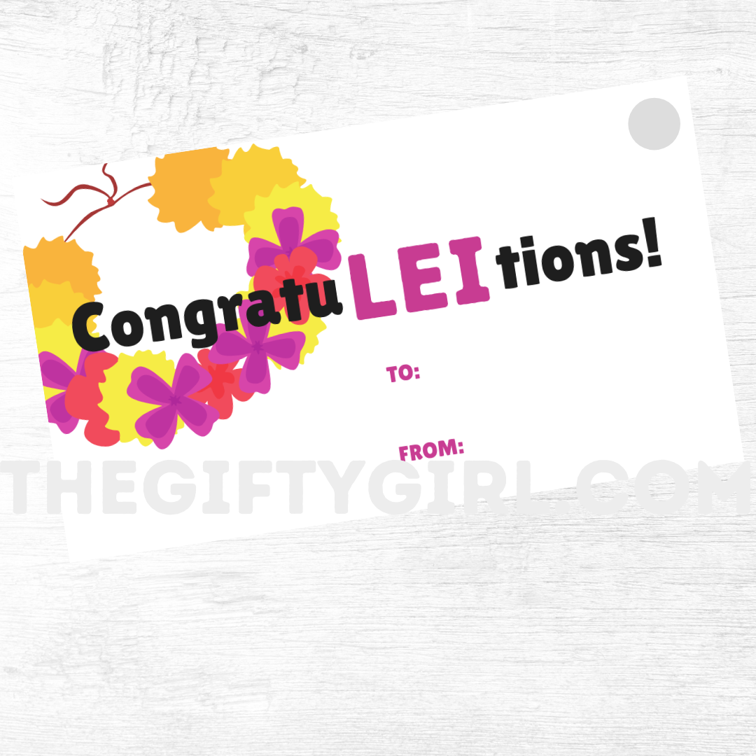 50 Creative DIY Graduation Leis ~ The Gifty Girl