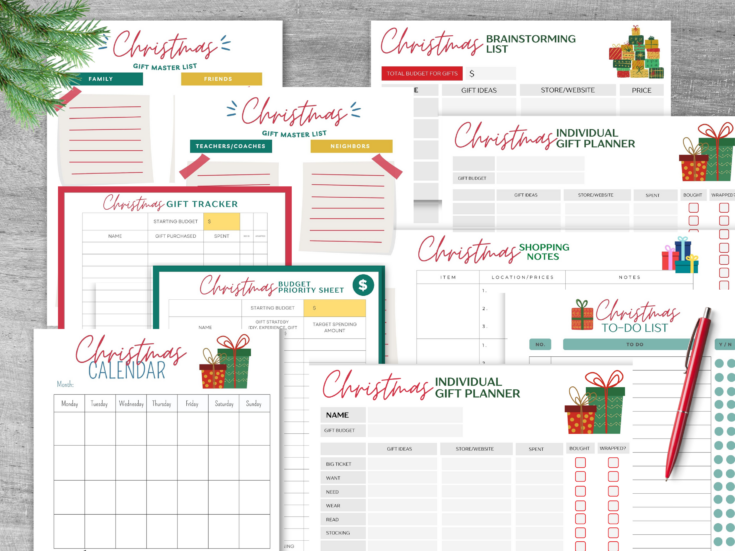 A Christmas Planner for Gifting for your most organized Christmas ~ The ...